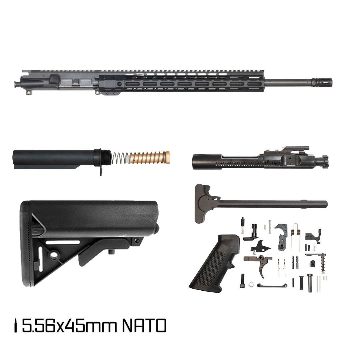 Davidson Defense Hardscrabble V 20-inch AR-15 5.56 NATO Rifle Full ...