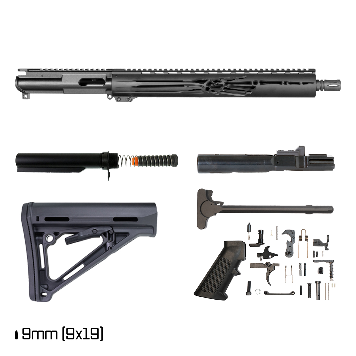 9mm Full Build Kits | Delta Team Tactical