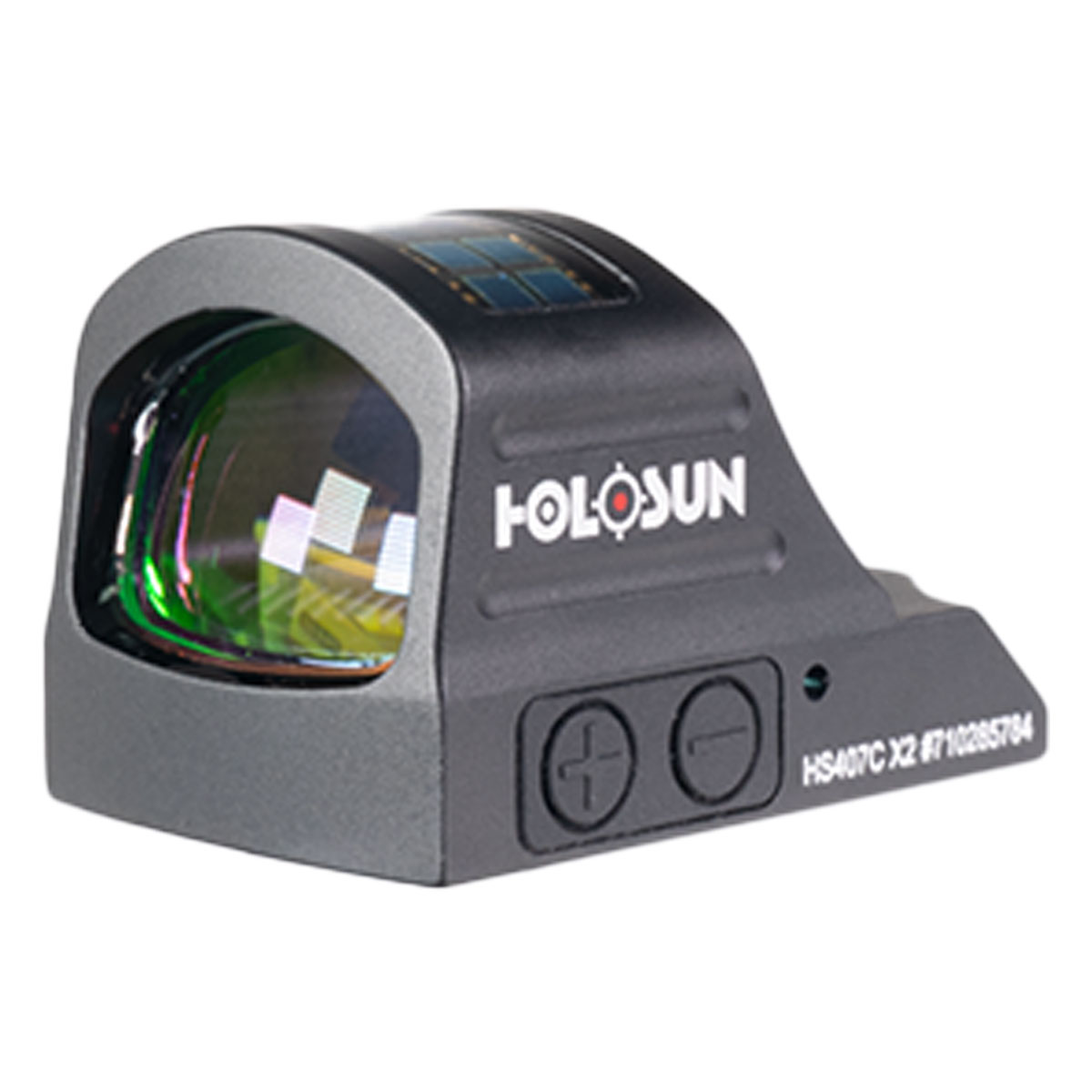 Holosun Technologies, 407C-X2, Red Dot, 2 MOA, Black, Side Battery ...