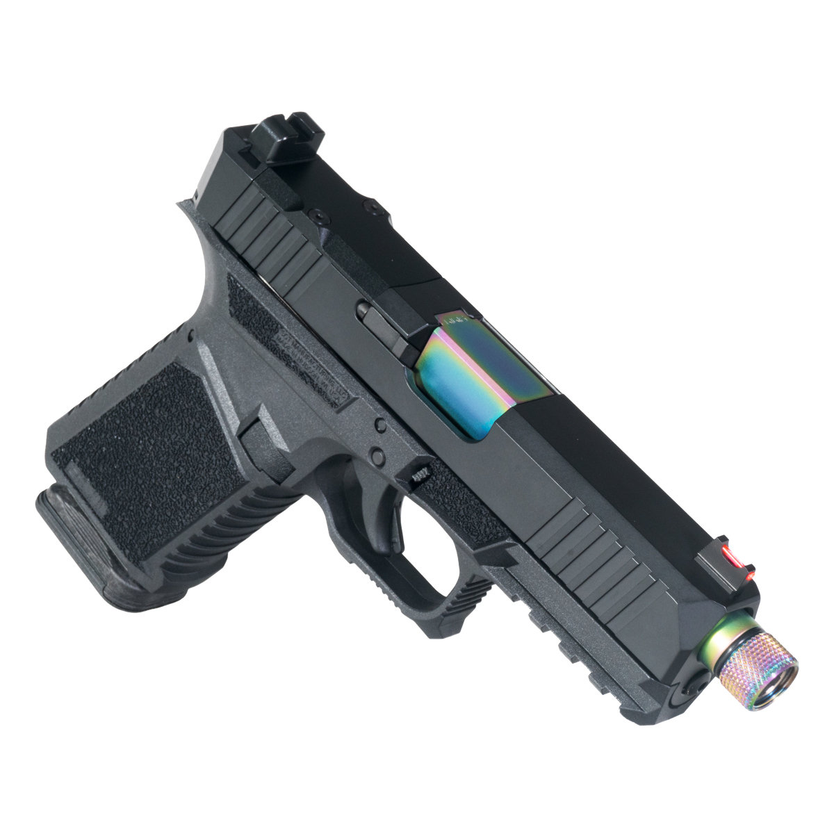 DTT Stiffler MFG Valkyrie Threaded Rainbow PVD Barrel G19 Gen 1-3 ...