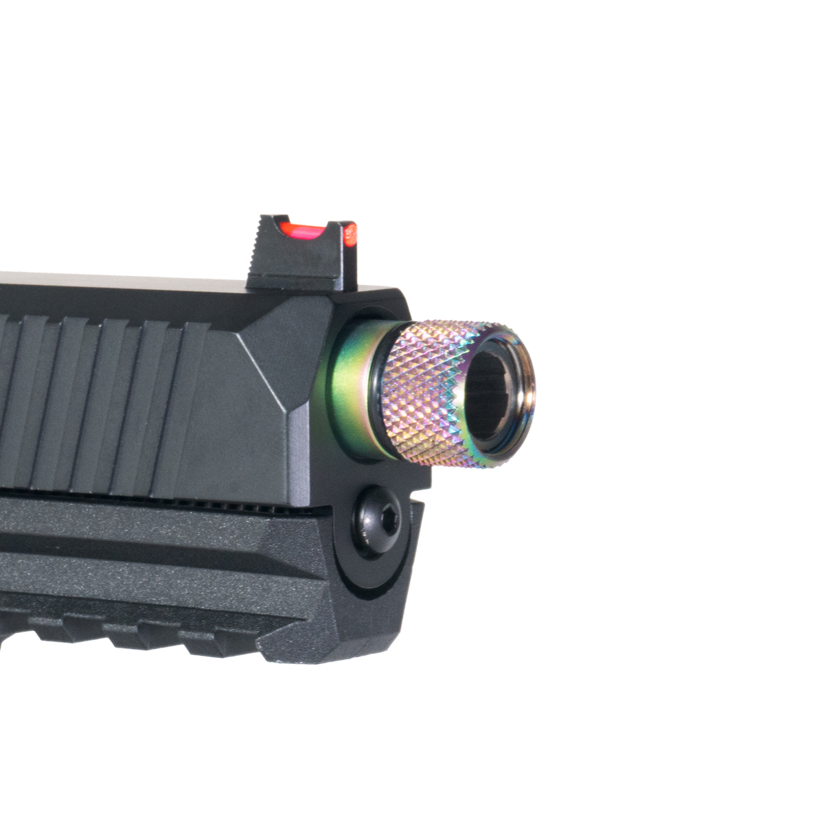 DTT Stiffler MFG Valkyrie Threaded Rainbow PVD Barrel G19 Gen 1-3 ...