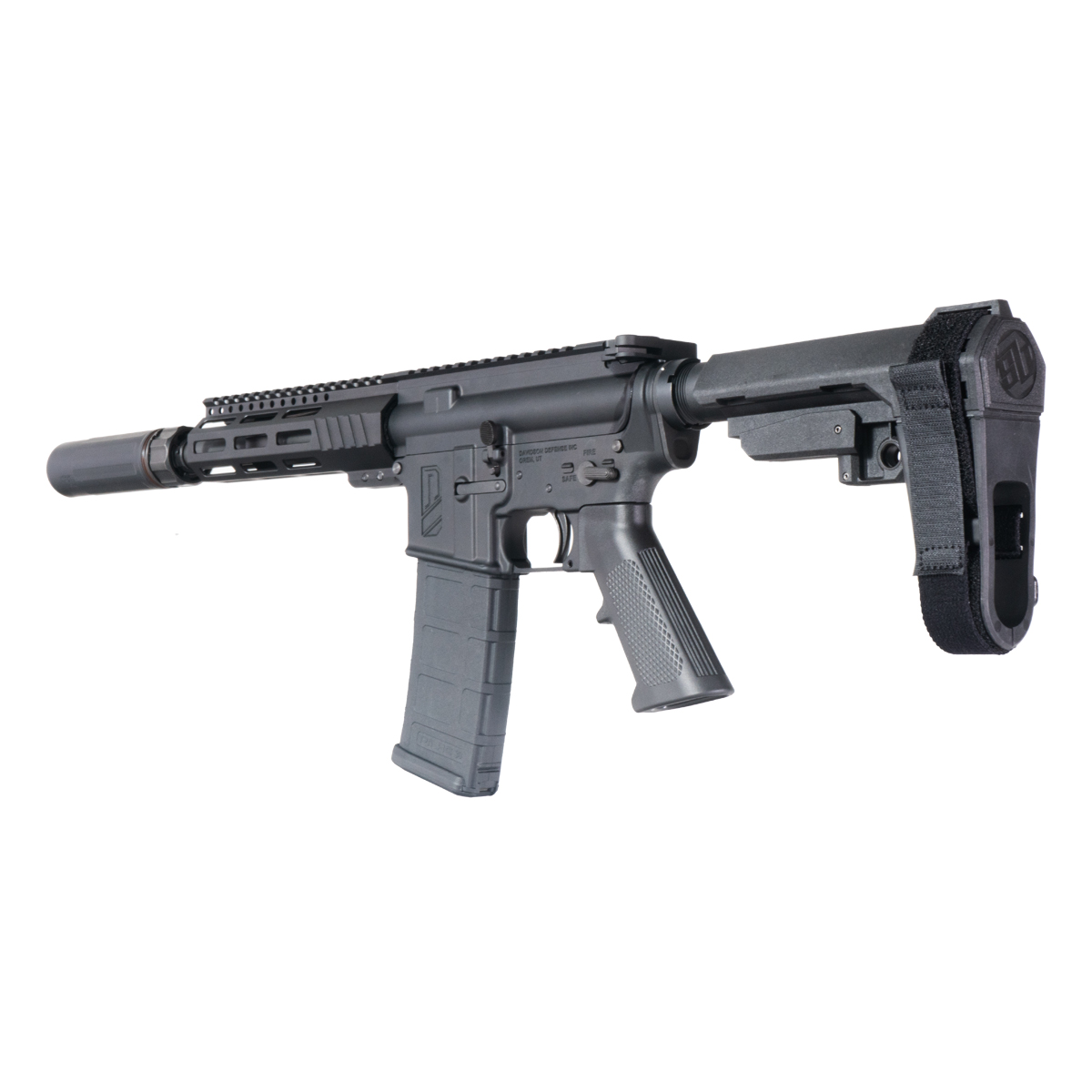 Davidson Defense Aegis Lightweight 8.5-inch Pistol-Gas 1:9 .300 BLK AR ...