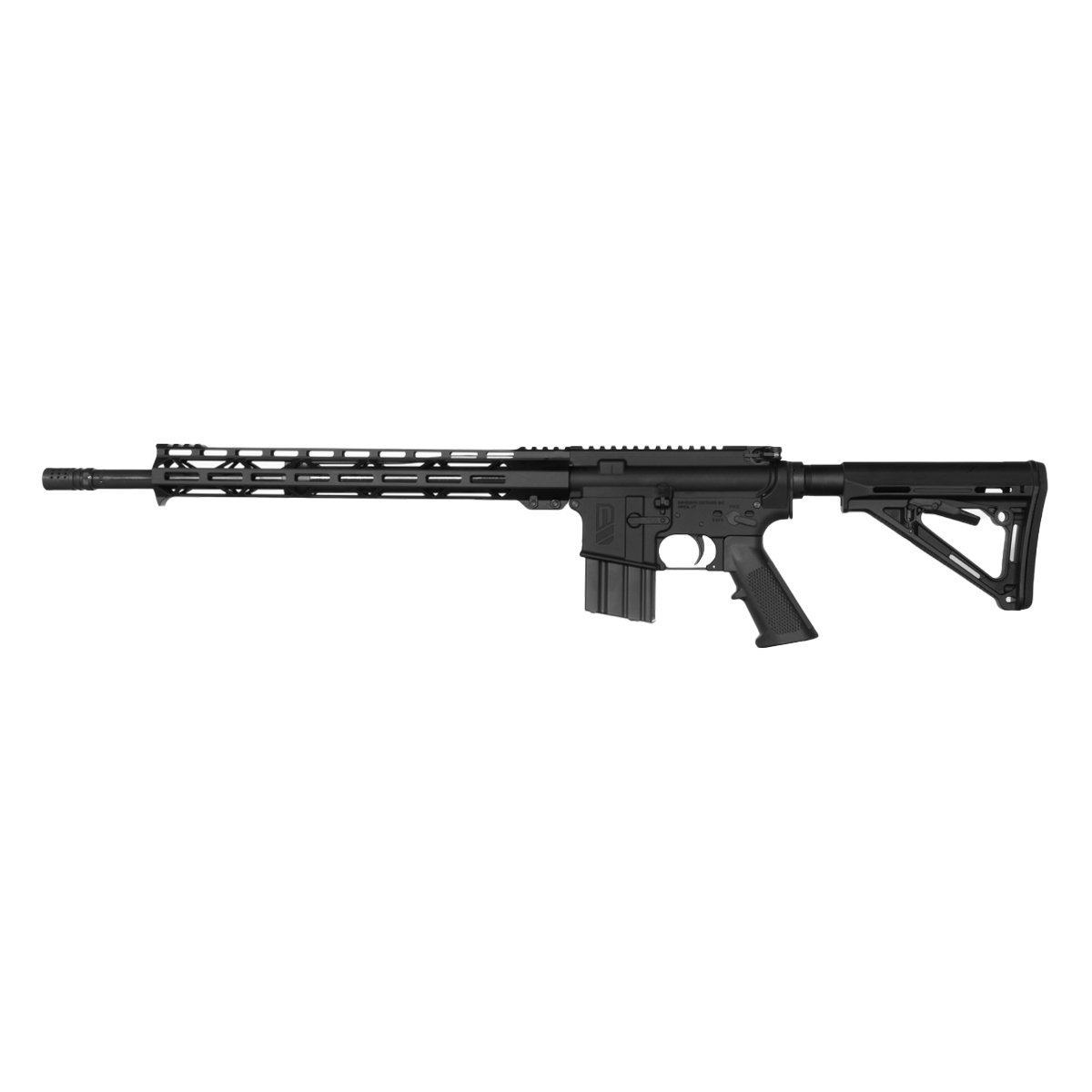 Davidson Defense Hog Hunter 18-inch Mid-Gas 1:24 .450 Bushmaster AR-15 ...