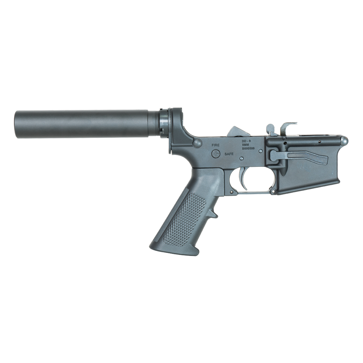 Davidson Defense AR15 AR9 Complete Lower - 5.5oz Pistol Buffer ...