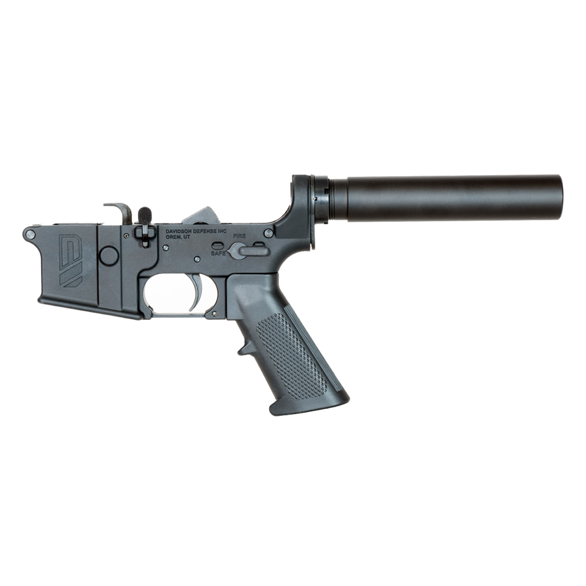 Davidson Defense AR15 AR9 Complete Lower - 5.5oz Pistol Buffer ...