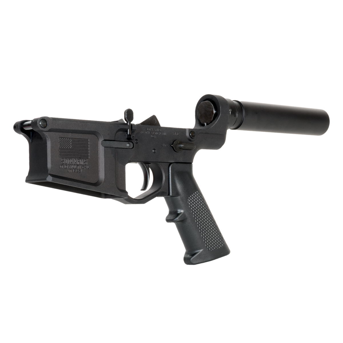 SOTA Arms AR10 LR308 Complete Lower - Pistol Buffer Tube - Assembled ...
