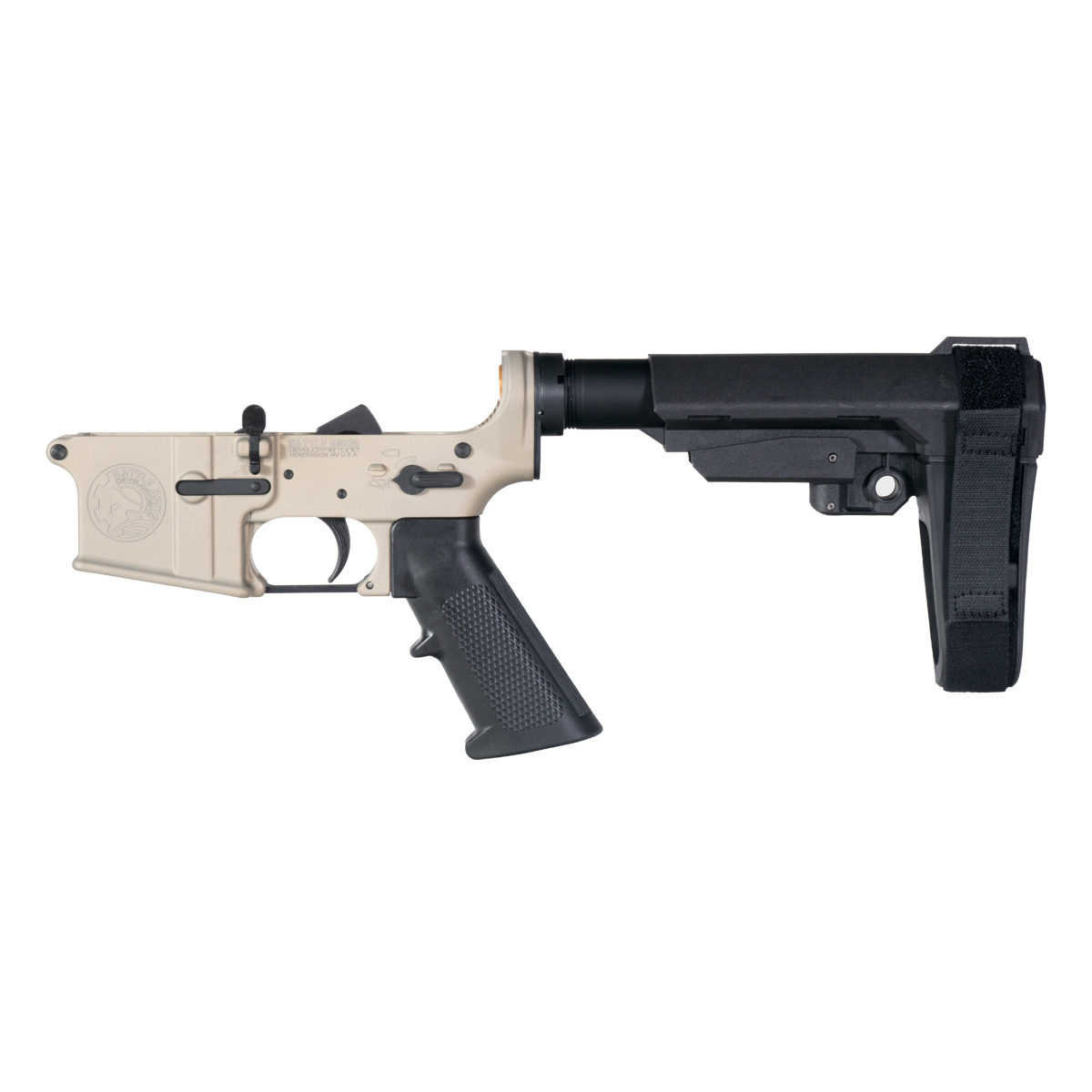 DTT AR-15 Pistol Lower Build Kit, Battle Arms Development Workhorse ...