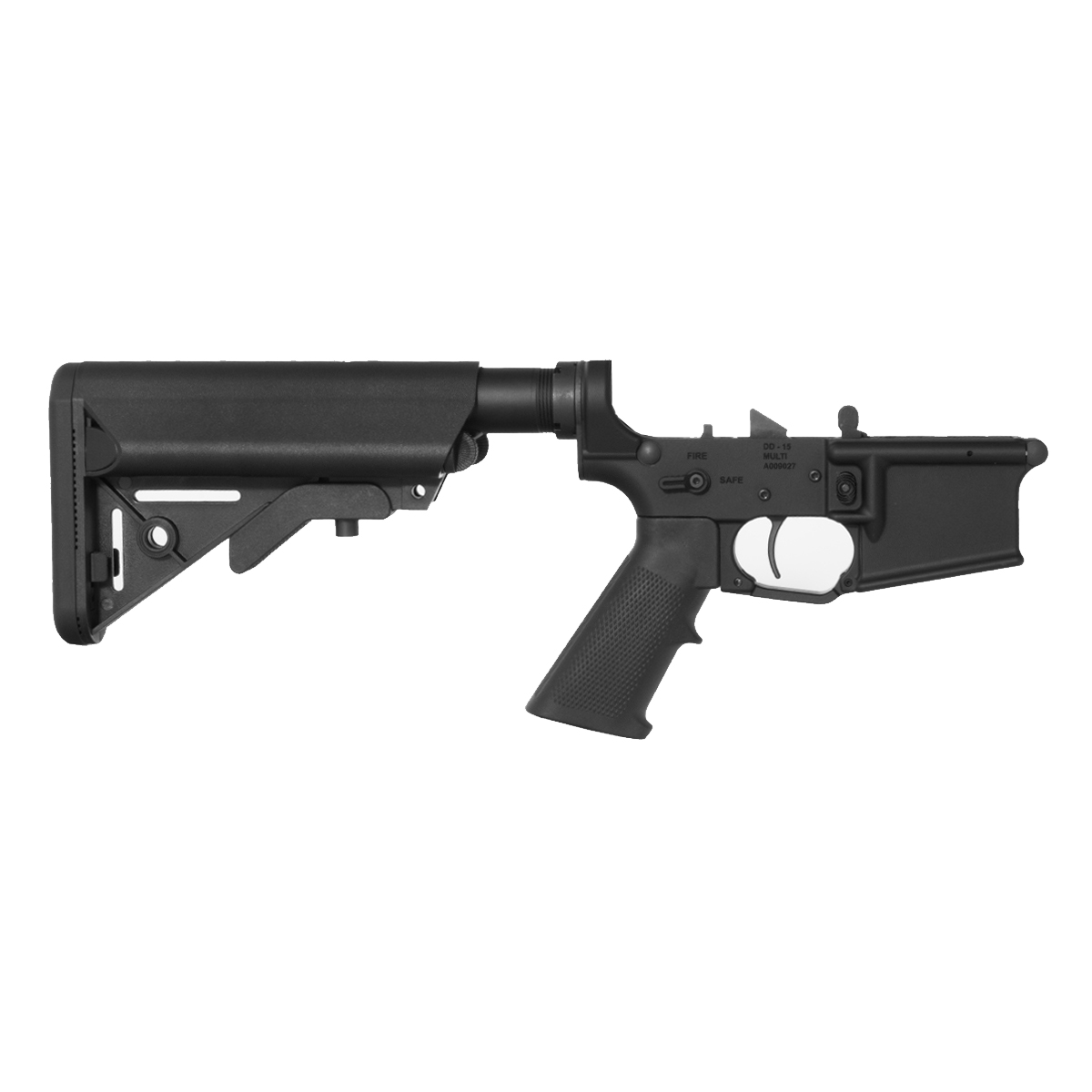 Davidson Defense No-Buffer AR-15 Rifle Lower Build Kit, Rare Breed FRT ...