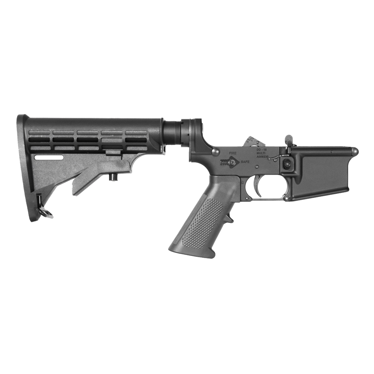 Davidson Defense AR-15 Ambidextrous Bolt Catch Lower Build Kit, Carbine ...