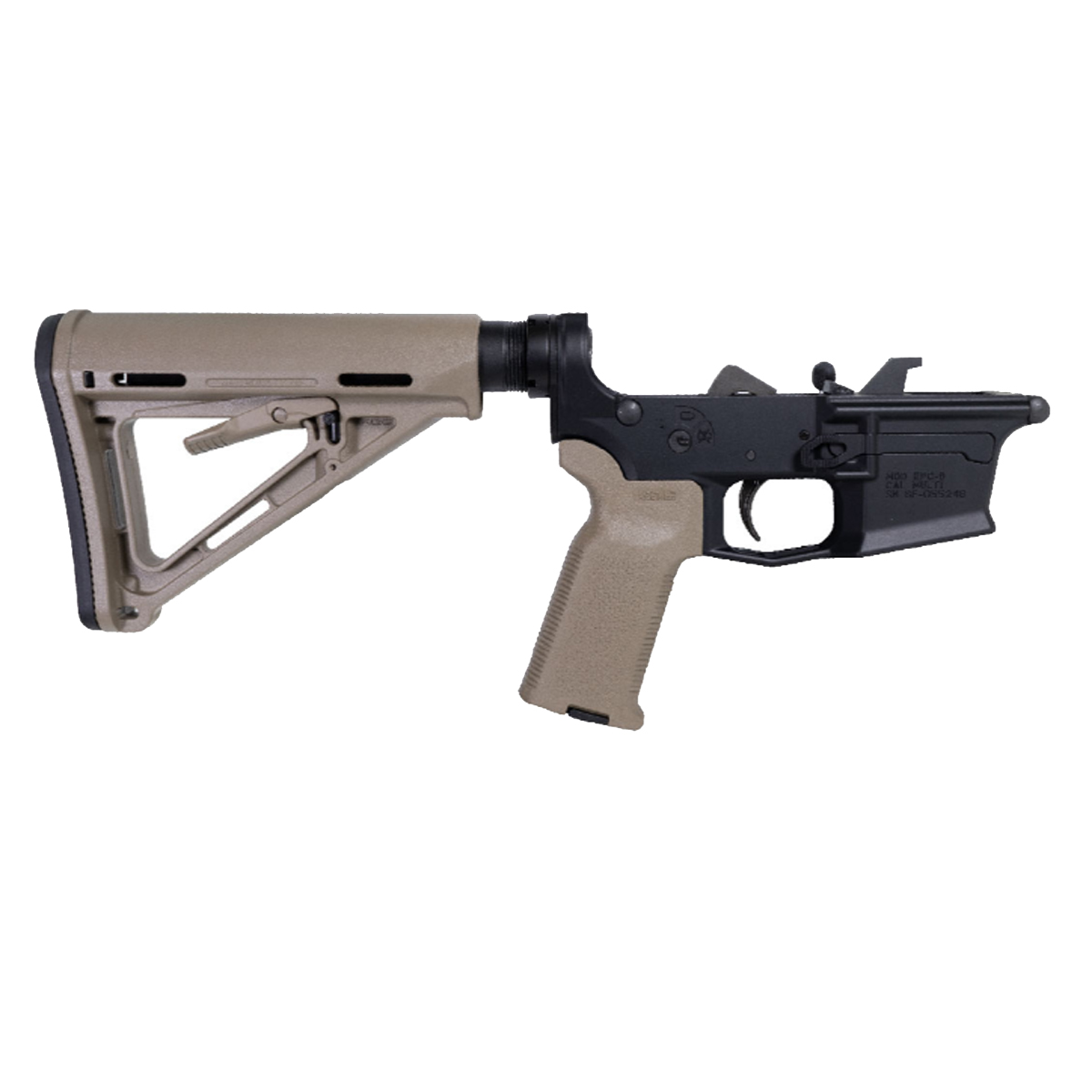 DTT FDE AR-15 Rifle Lower Build Kit w/ Aero Precision EPC-9 Lower ...