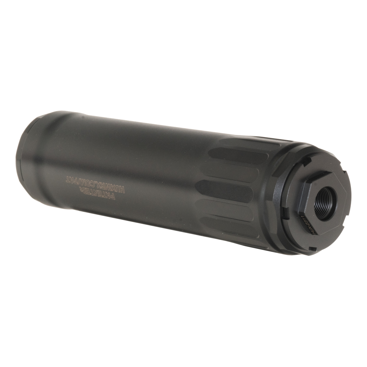 Huxwrx Ventum 556 Flow-Through Suppressor, 3D-Printed Grade 5 Titanium ...