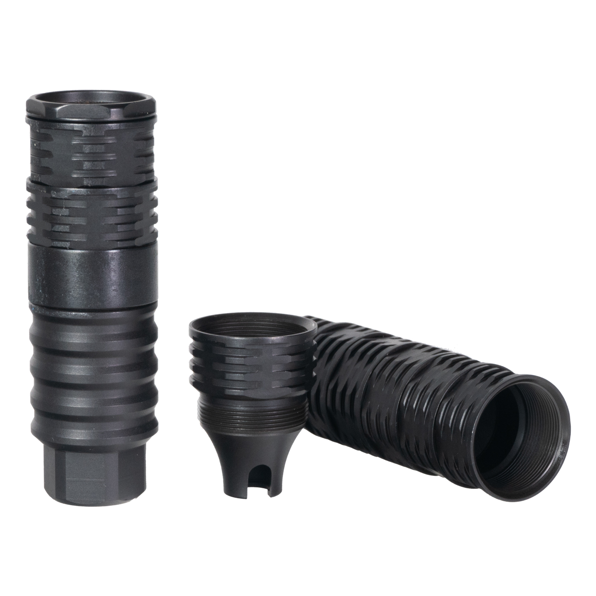 Rex Silentium MG22 Extreme Duty Modular Suppressor, 22LR 17-4 SS Black ...
