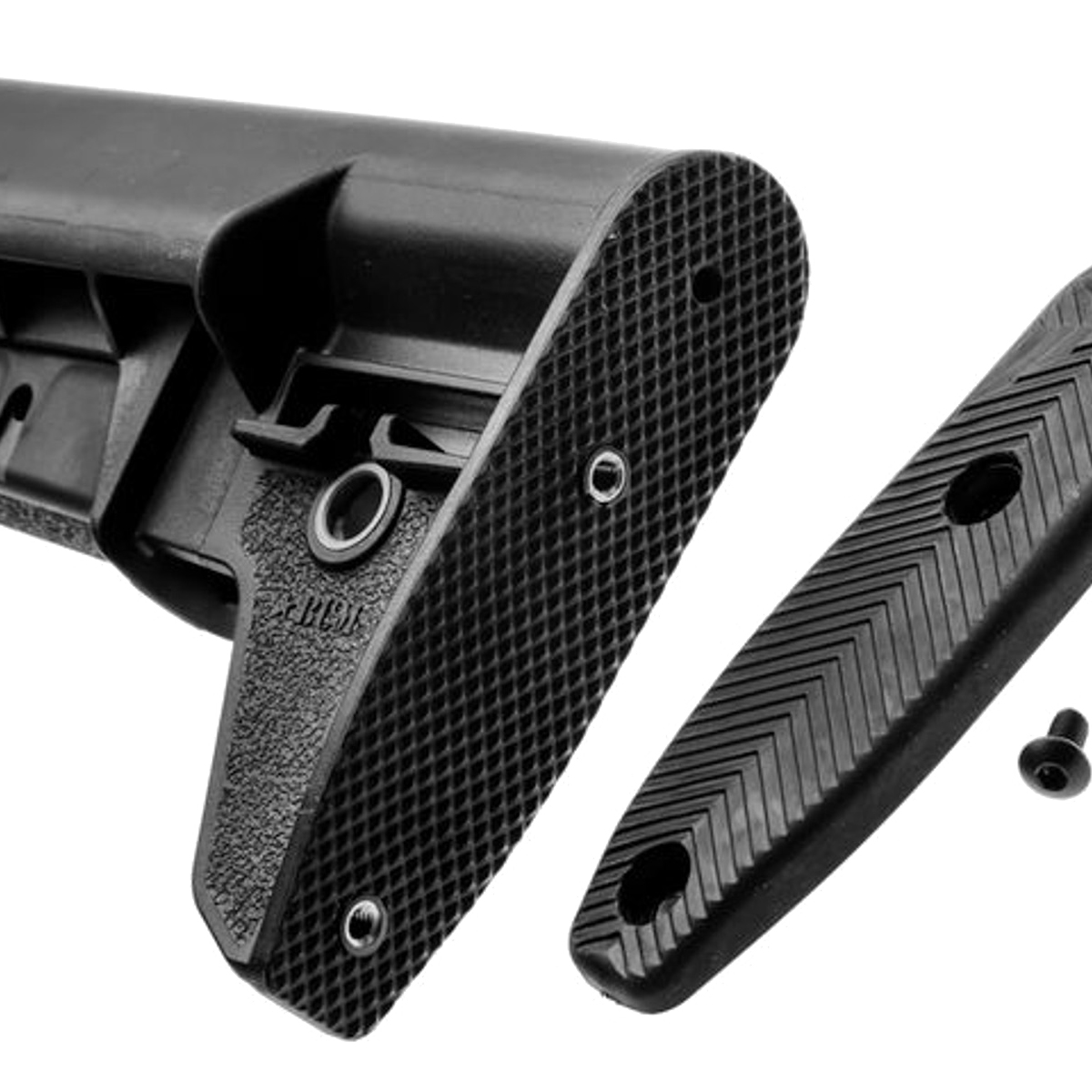 BCM Gunfighter Stock SOPMOD Widebody Mod 2 with Compartment, Black