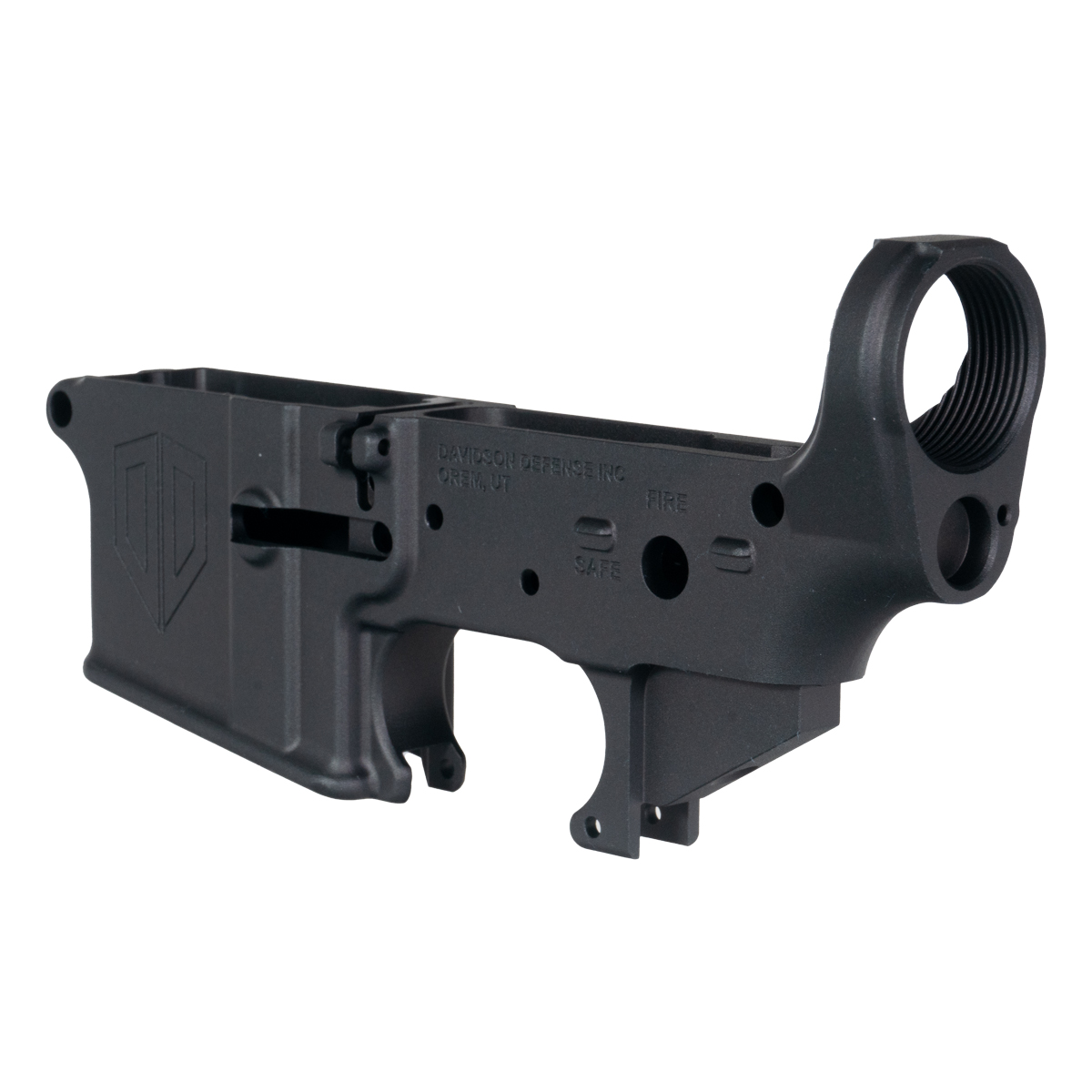 Davidson Defense AR-15 Custom Engraved Lower Receiver - Black