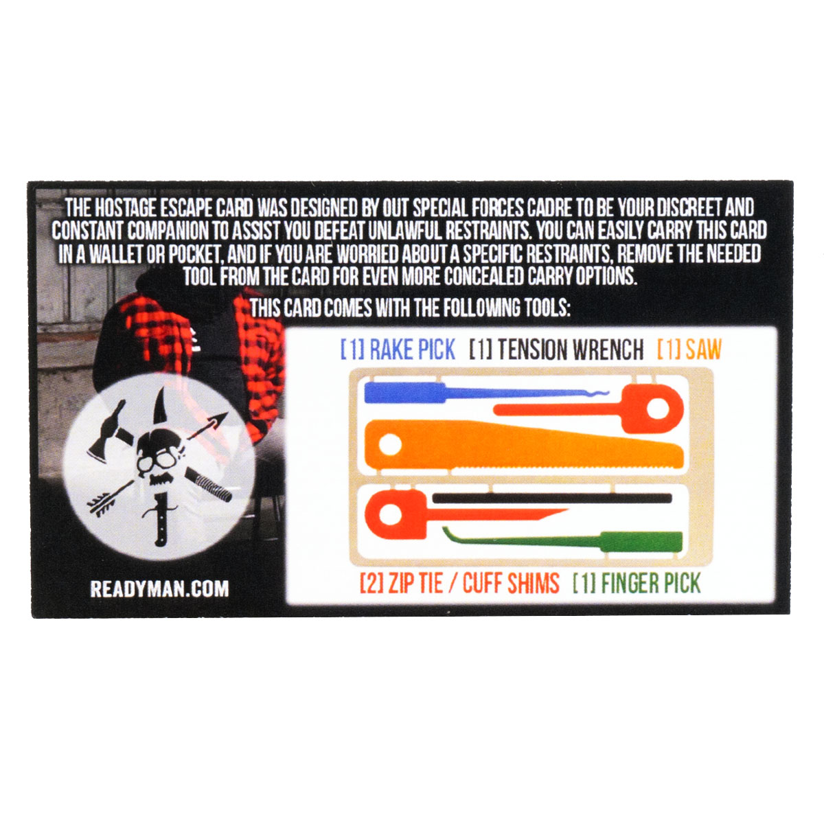 Ready Man Hostage Escape Card