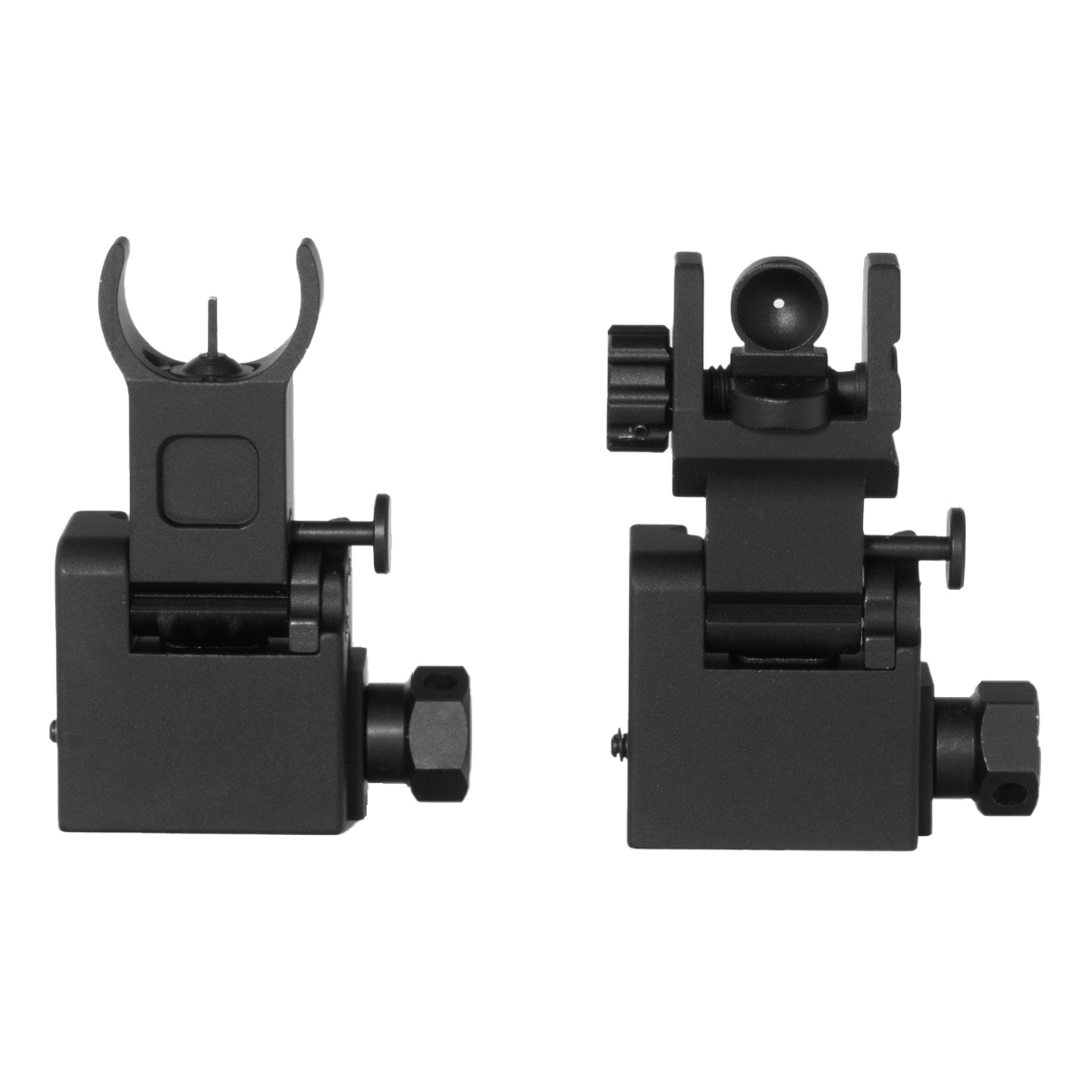 Davidson Defense Aluminum Flip-Up Front & Rear Sight Set, Standard Top ...